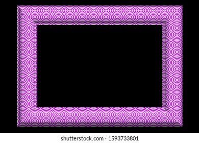 Three Dimensional Frame Illustration Rendered Stock Illustration ...