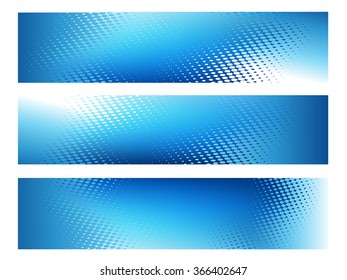 Three Horizontal High Resolution Abstract Cool Stock Illustration ...