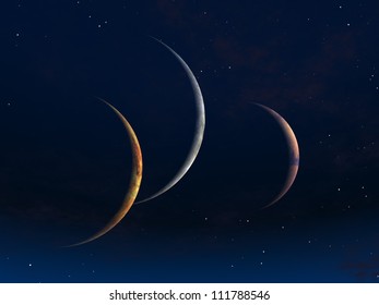 15,751 Three moons Images, Stock Photos & Vectors | Shutterstock