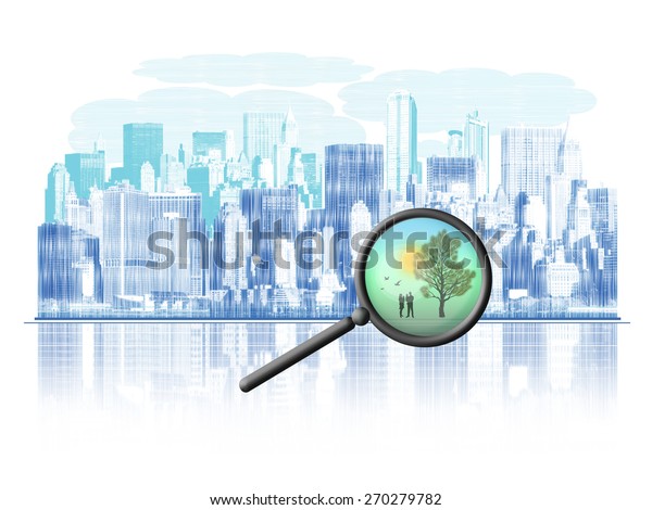 Thumbnail Loop On Background City Stock Illustration 270279782