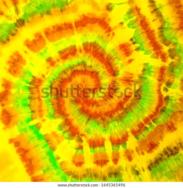 Tie Dye Pattern Reggae Fabric Tie Stock Illustration 1645365496