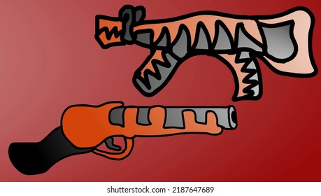 47,776 Pattern weapon Images, Stock Photos & Vectors | Shutterstock
