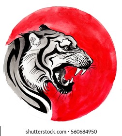 conjunto de vectores de tatuajes de: vector de stock (libre de regalías ...