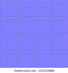 Ilustrasi Stok Tile Ceramic Texture Seamless Nomal Map 1521312860 ...