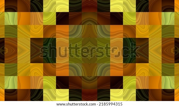 Tile Design Colorful Checks Pattern Tiles Stock Illustration 2185994315 ...