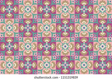 Tile Patterns with Various Compilation Very Stock Illustration ...