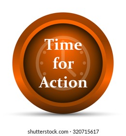 Time Action Icon Internet Button On Stock Illustration 320715617 ...