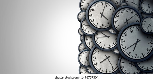 Time Background Abstract Concept Group Clock Stock Illustration ...