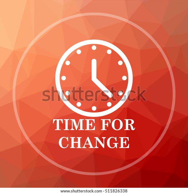 Time Change Icon Time Change Website Stock Illustration 511826338