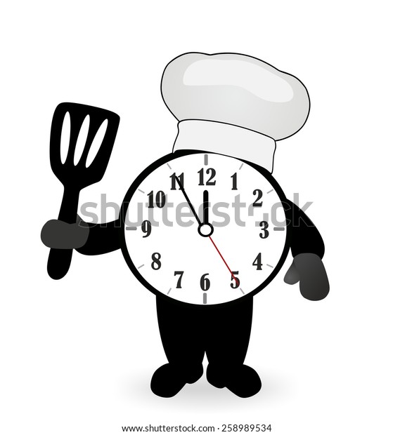 Time Cook Stock Illustration 258989534