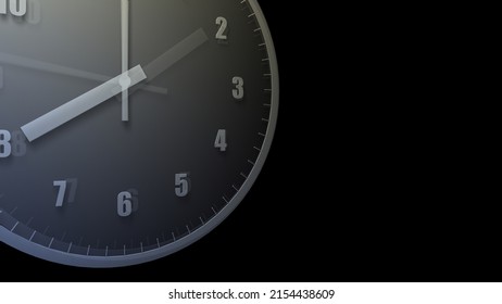 Time Flow Images Analog Clock Cg Stock Illustration 2154438609 ...