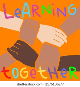 Time Learn Together School Stock Illustration 2176150677 | Shutterstock