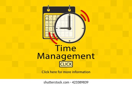 Time Management Schedule Notes Important Task Stock Illustration ...
