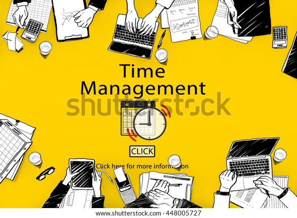 Time Management Schedule Notes Important Task Stock Illustration ...