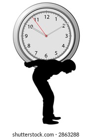 Time Pressure Stock Illustration 2863288 | Shutterstock
