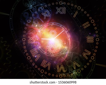 Relativity Time Faces Time Series Backdrop 스톡 일러스트 1632728116 ...