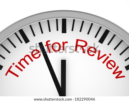 Time Review Stock Illustration 182290046 - Shutterstock