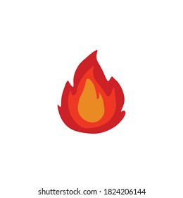 Tiny Flame Fire Decorative Icon Stock Illustration 1824206144 ...