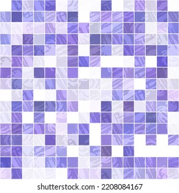 Tiny Purple Geometric Mosaic Pixel Grid Stock Illustration 2208084167 ...