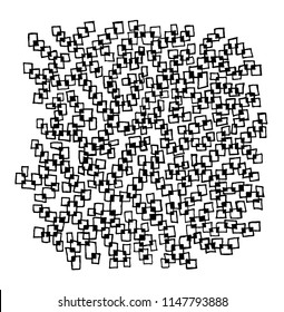 Tiny Squares Large Group Tiny Squares Stock Illustration 1147793888