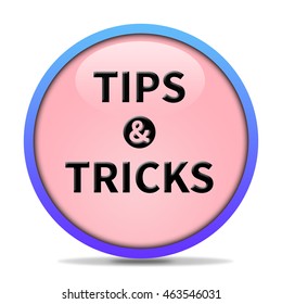 Tips Button Icon Internet Button 3d Stock Illustration 463546031 ...