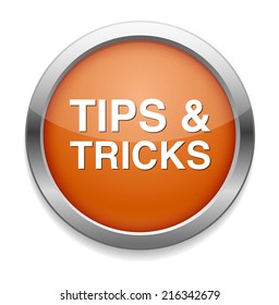 Tips Tricks Button Stock Vector (Royalty Free) 277019423