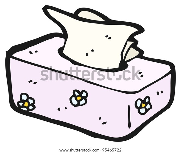 Tissue Cartoon ภาพประกอบสต็อก 95465722