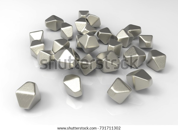 Titanium Dioxide Tio2 Nanoparticles 3d Illustration Stock Illustration ...