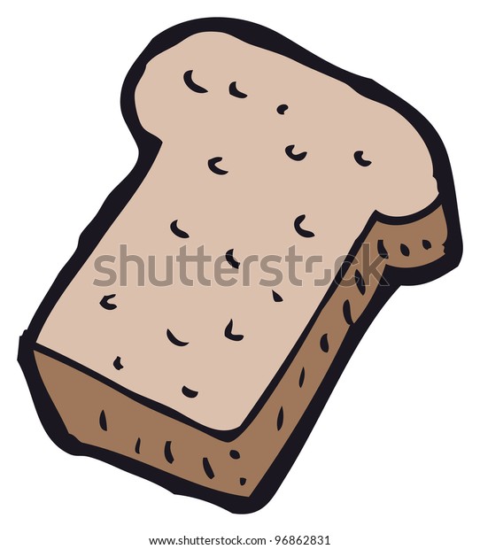Toast Cartoon Stock Illustration 96862831