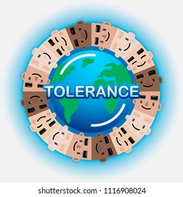 Tolerance Logo World Stock Illustration 1116908024 | Shutterstock