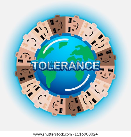 Tolerance Logo World Stock Illustration 1116908024 - Shutterstock