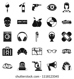 Tool Icons Set Simple Set 25 Stock Illustration 1118123345 | Shutterstock