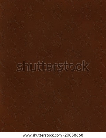 Tooled Leather Background Template Stock Illustration 20858668 ...