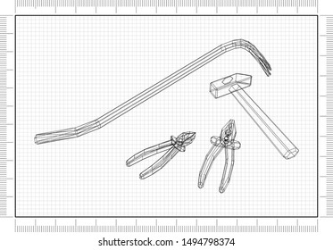 332 3d wrench blueprint Images, Stock Photos & Vectors | Shutterstock