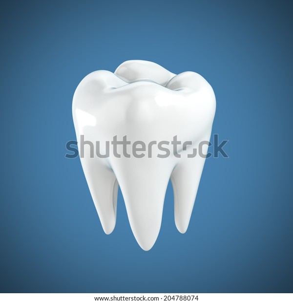 Tooth 3d Illustration Stock Illustration 204788074