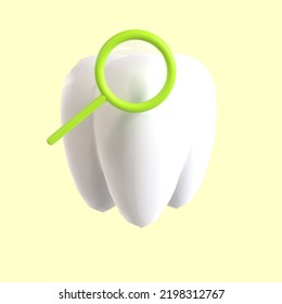 Tooth 3d Object Illustration Rendering Stock Illustration 2198312767 ...