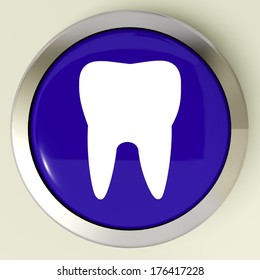 Tooth Button Stock Illustration 176417228 | Shutterstock