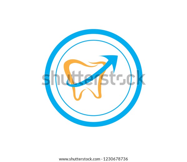 Tooth Circle Stock Illustration 1230678736 | Shutterstock