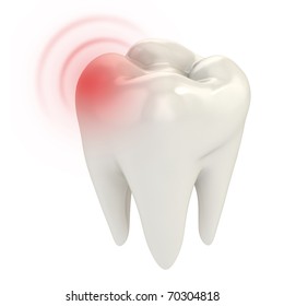 Toothache 3d Concept Stock Illustration 70304818 | Shutterstock