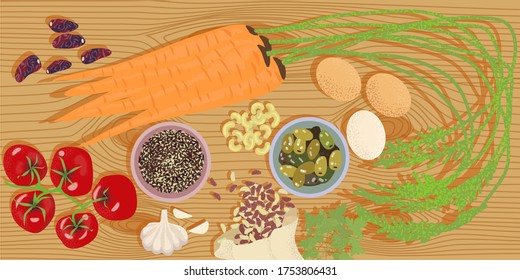 141 Top down dish Stock Illustrations, Images & Vectors | Shutterstock