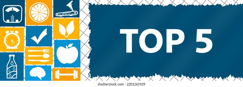 888 Top Five Orange Blue Images, Stock Photos & Vectors | Shutterstock