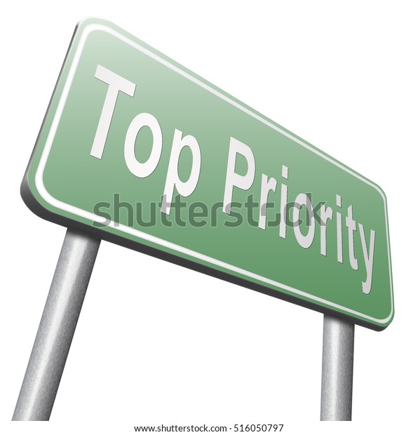 Top Priority Important Very High Urgency Stock Illustration 516050797