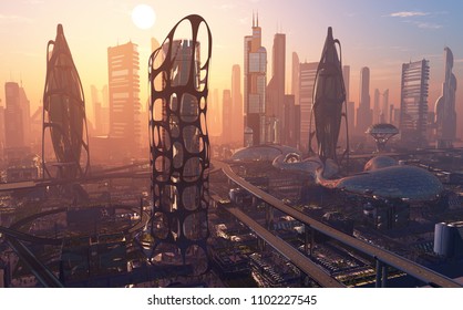 Top View City3d Render Stock Illustration 1102227545 | Shutterstock