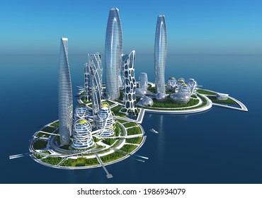 Top View City3d Render Stock Illustration 1986934079 | Shutterstock