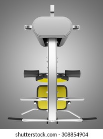 Top View Multigym Machine Isolated On Stock Illustration 308854904 ...