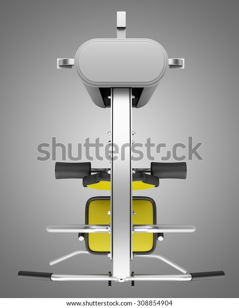 Top View Multigym Machine Isolated On Stock Illustration 308854904 ...