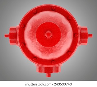 Top View Red Hydrant Isolated On 스톡 일러스트 231325960 | Shutterstock