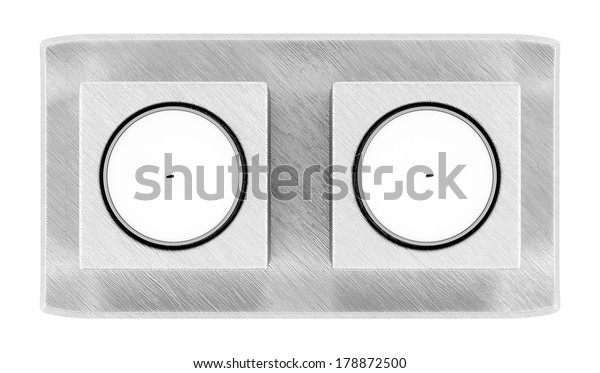 Top View Two Metallic Candlesticks Candles Stock Illustration 178872500 ...