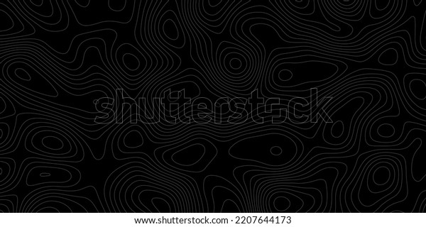 Topographic Map Background Concept Topo Contour Stock Illustration ...