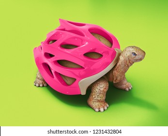 Tortoise Helmet 3d Rendering Stock Illustration 1231432804 | Shutterstock